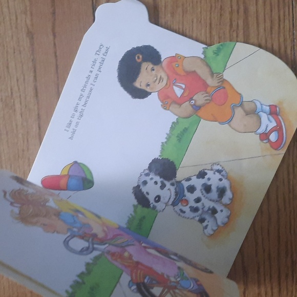 Golden Books | Other | Vintage My Trike Golden Super Shape Book | Poshmark